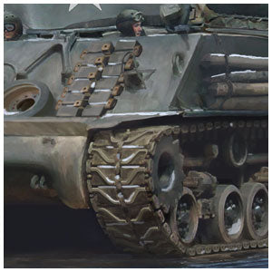 M4A3E8 Sherman - "Easy Eights" – Mark Karvon Art Studios
